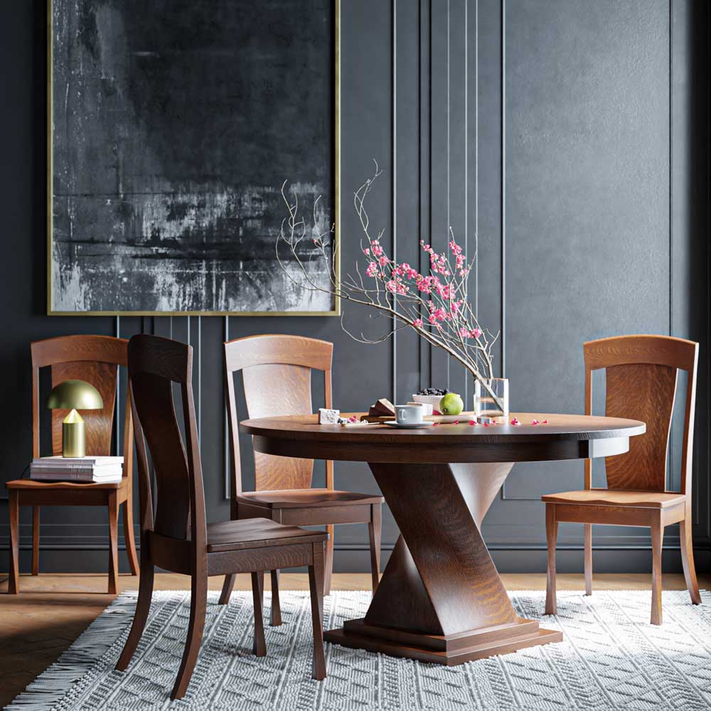 Lexington Round Dining Table | Home and Timber